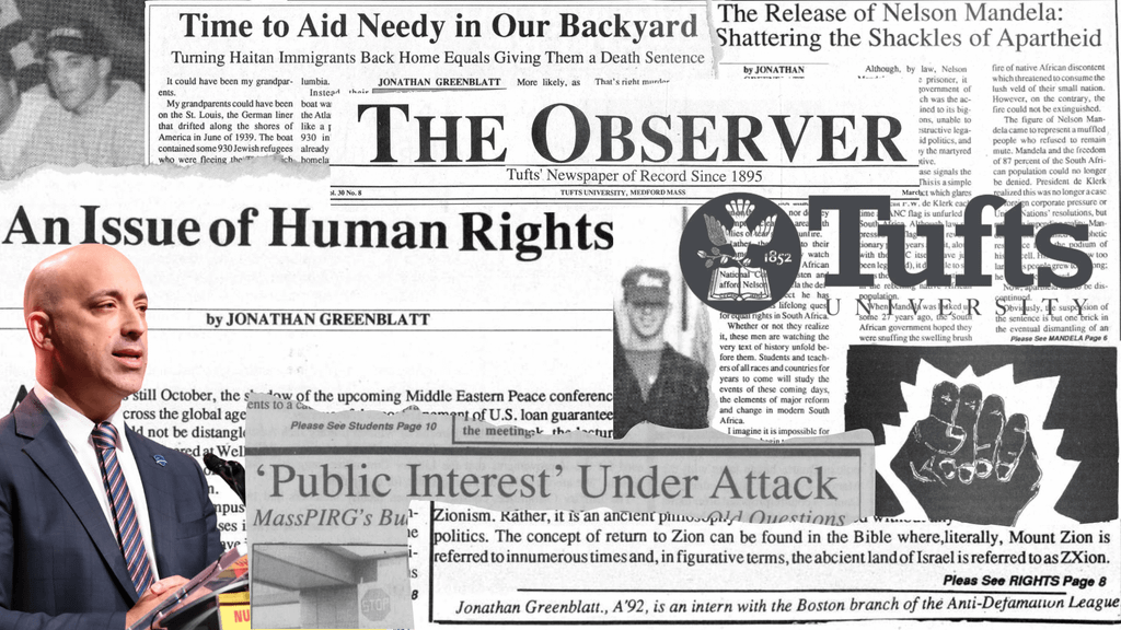 In college, ADL chief Jonathan Greenblatt celebrated free speech The ...