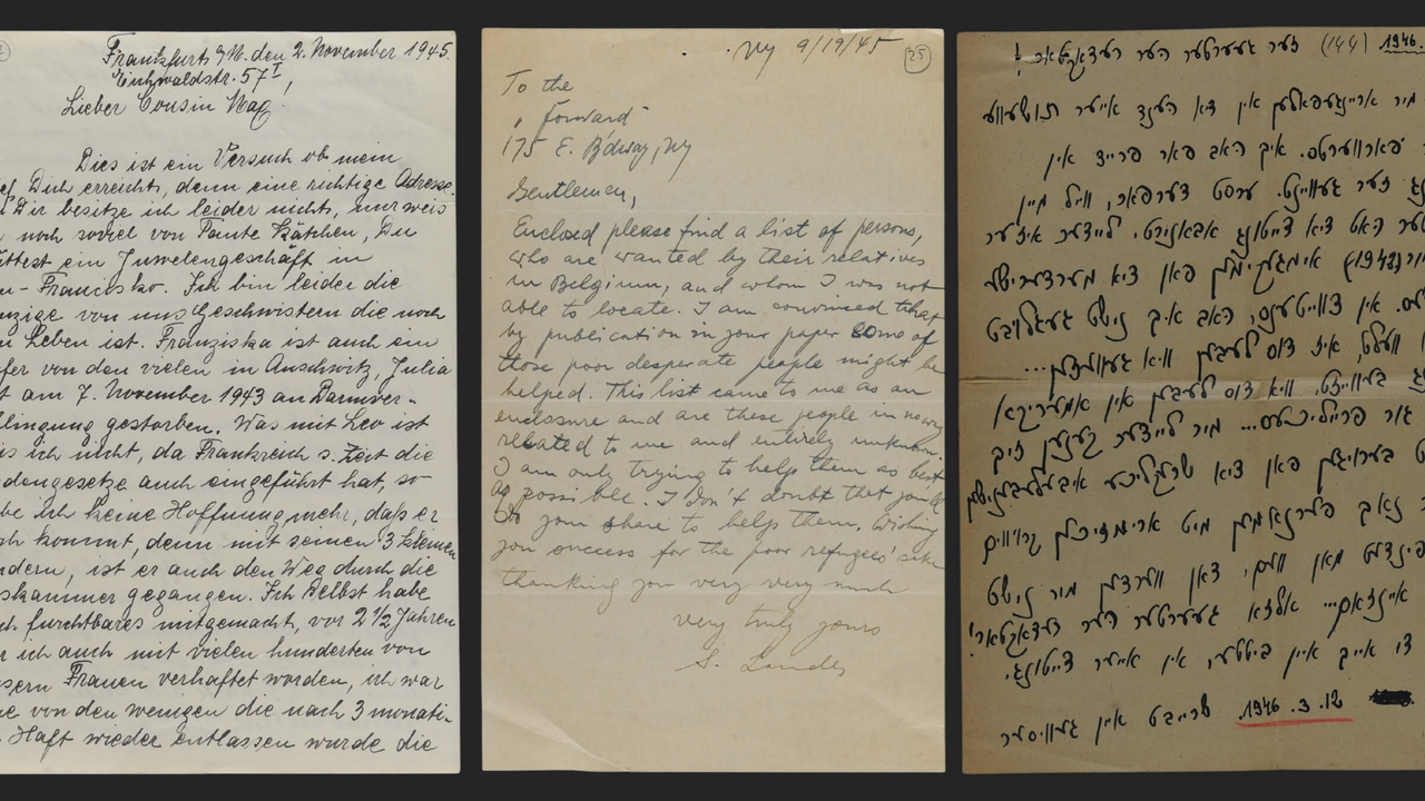 How I unearthed thousands of Holocaust-era letters – The Forward