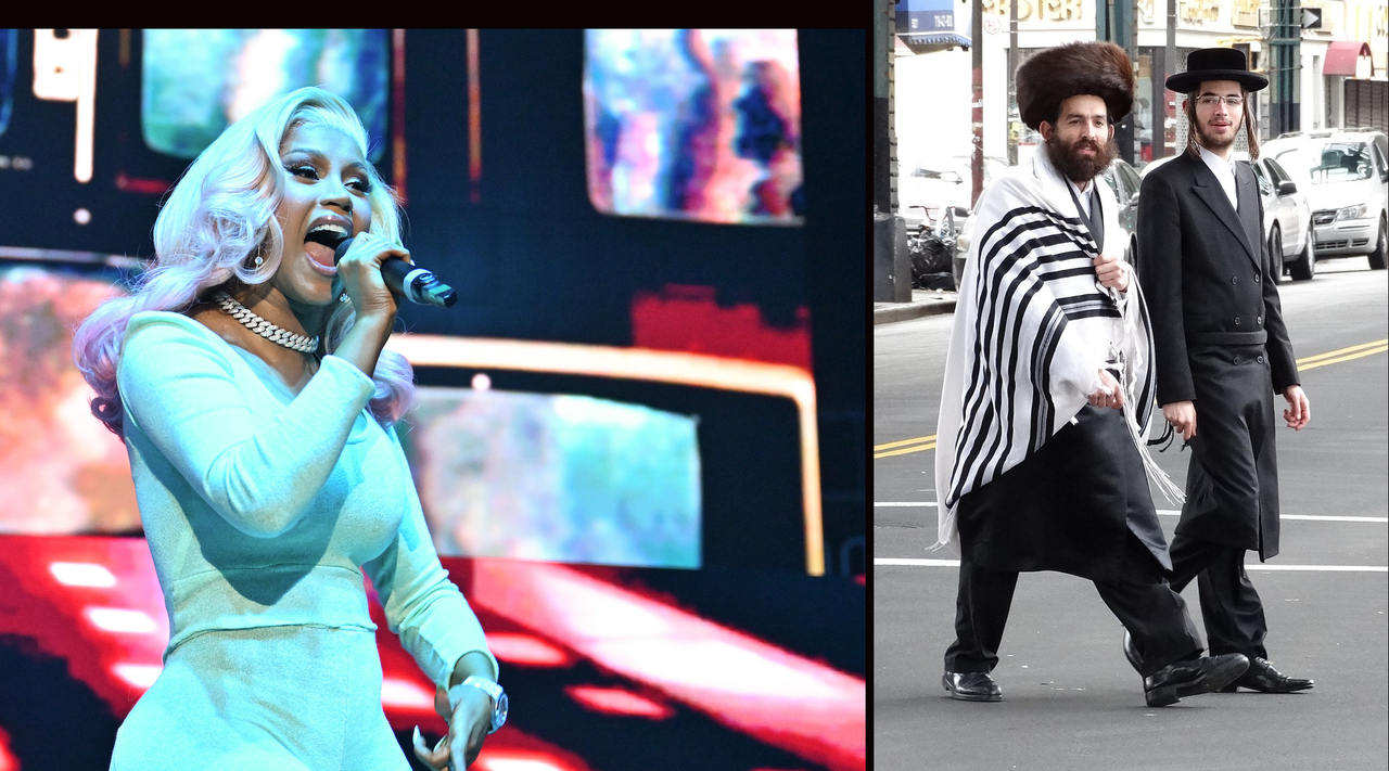 Rapper Cardi B tweets, then deletes, picture of Orthodox Jews after ...