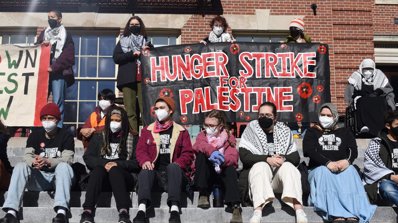 Brown University hunger strikers, one Jewish and one Palestinian – The ...