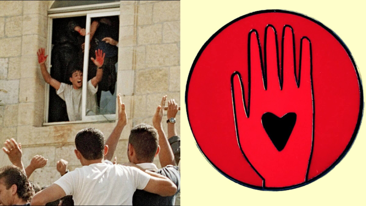 Ceasefire pin worn at Oscars compared to Ramallah lynching photo – The ...