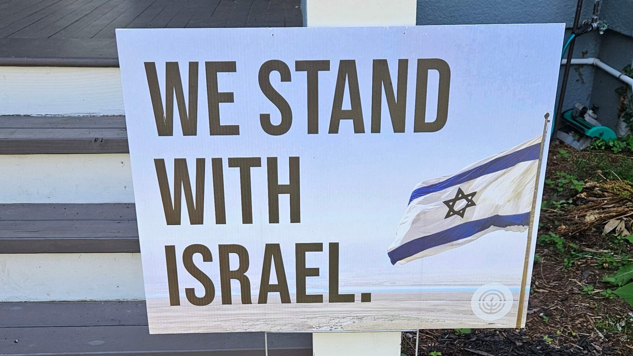 Why I (finally) took down my 'We Stand With Israel' sign – The Forward