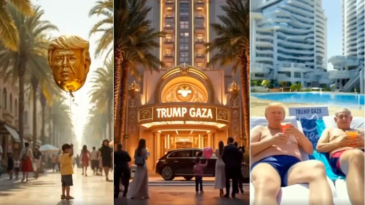 The Trump Gaza AI video is abhorrent — and important – The Forward
