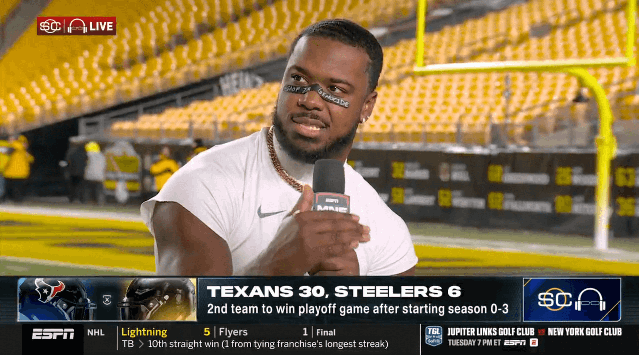 Houston Texans linebacker Azeez Al-Shaair wears 'stop the genocide' eye ...