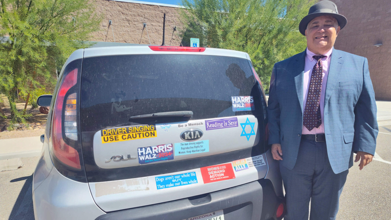 A defaced bumper sticker in Arizona: antisemitic or anti-Zionist? – The ...