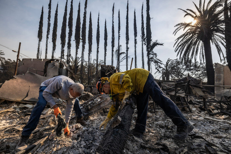 As LA fire rages, Sharon Brous on the Jewish meaning of home – The Forward
