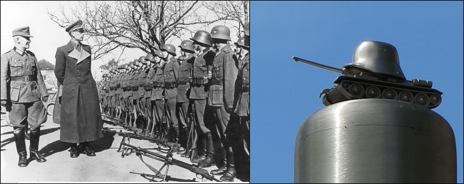 Nazi collaborator monuments around the world