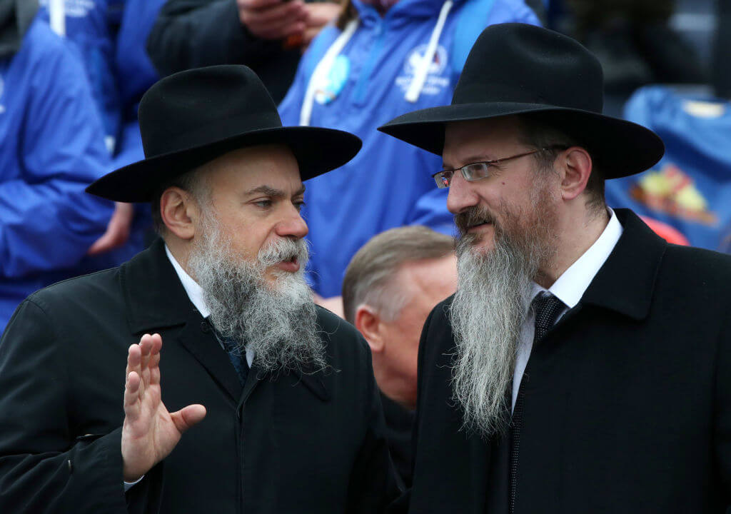 Is Russian rabbi fair game for sanctions, or victim of a double standard?