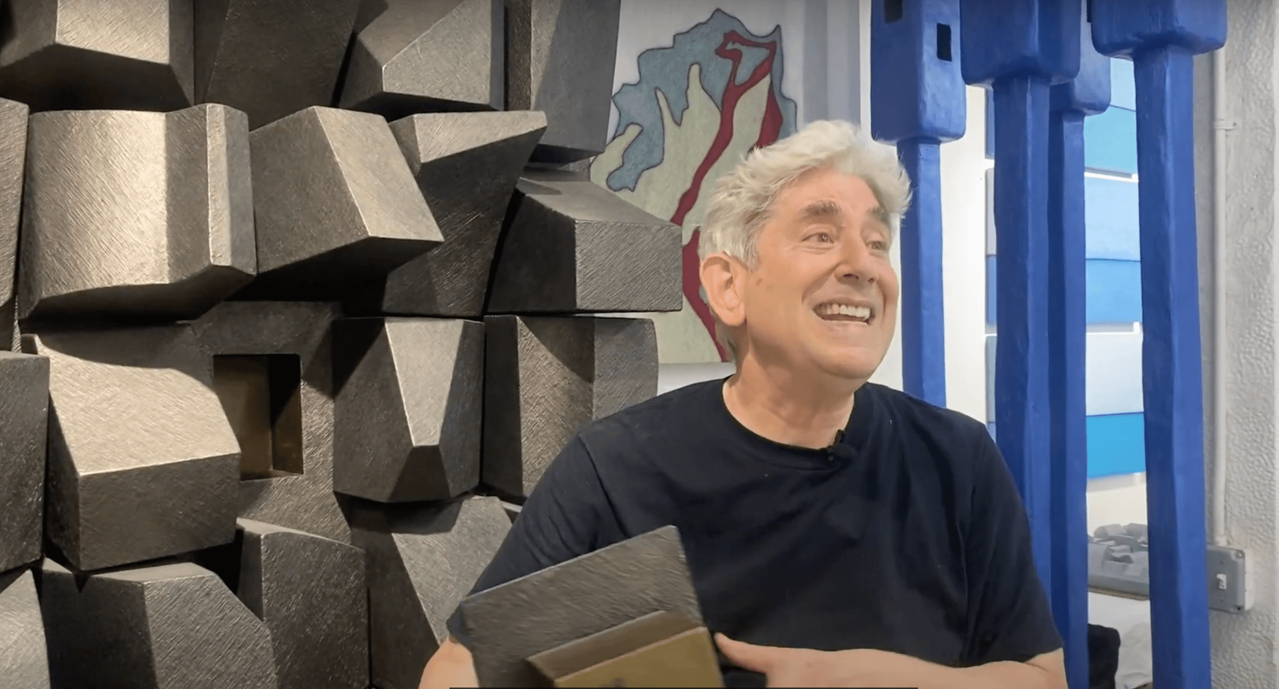 Tour the studio of artist Tobi Kahn – The Forward