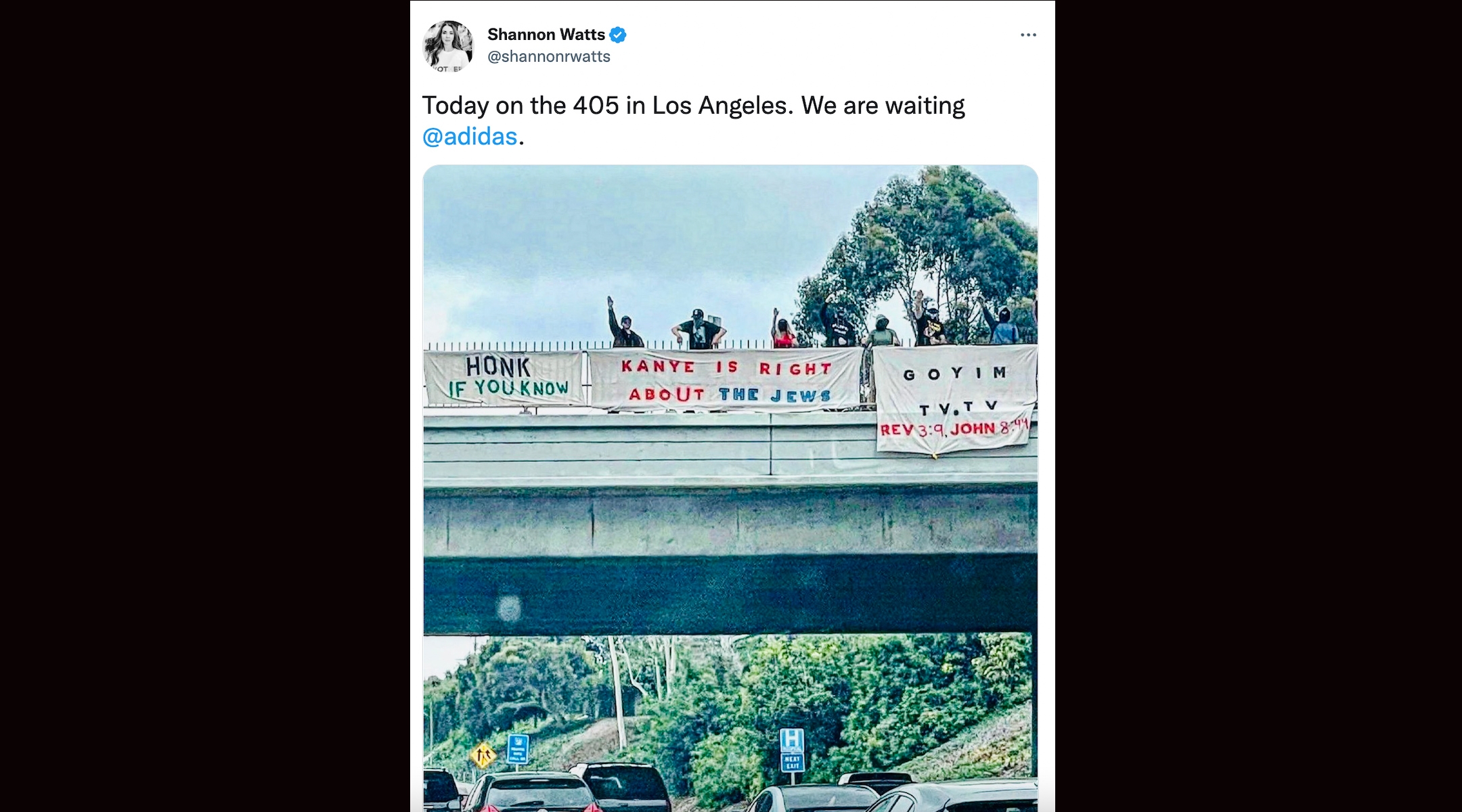 ‘Kanye was right about the Jews,’ antisemitic group says on Los Angeles ...