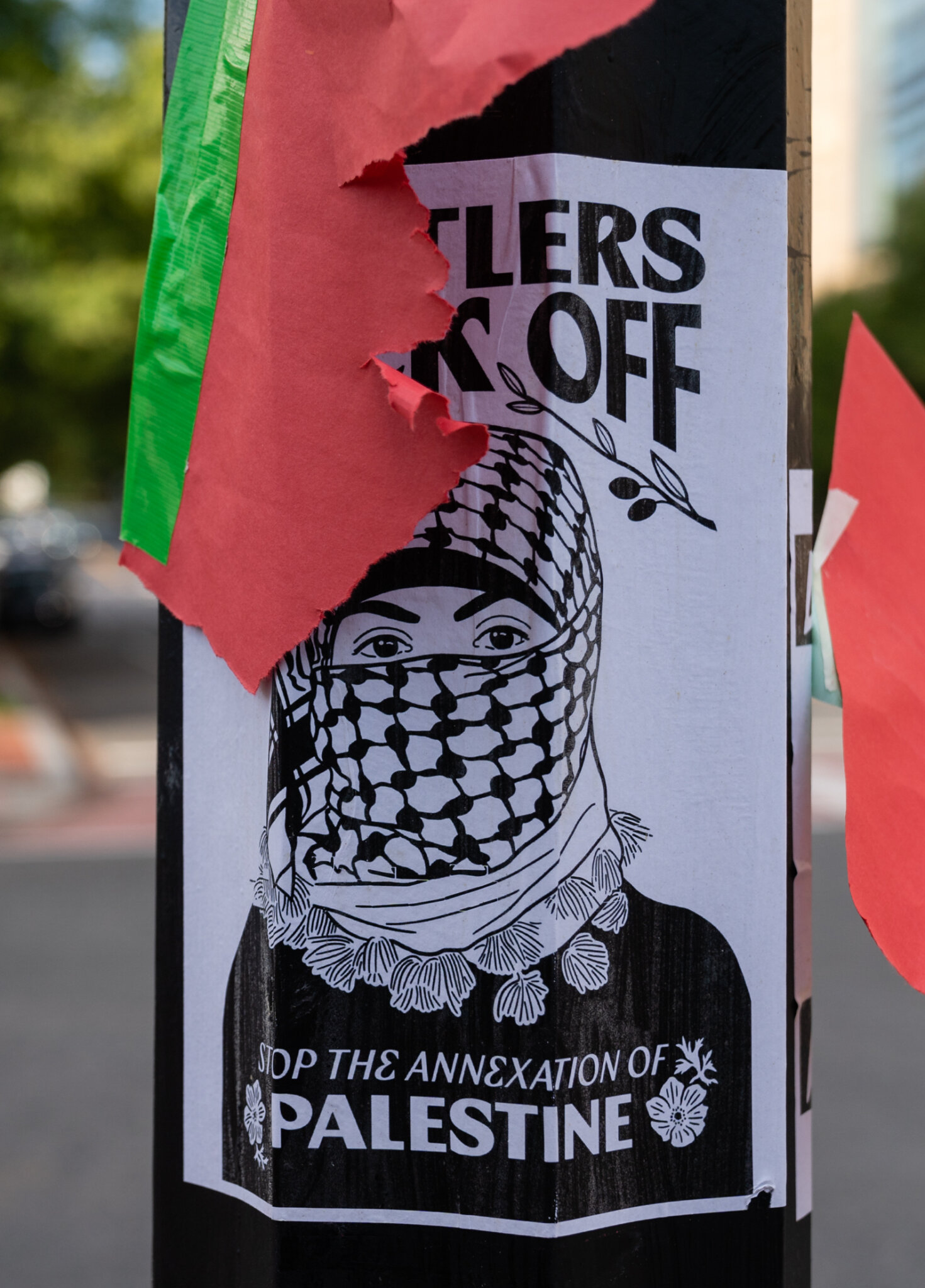 Palestinian student activist faces discipline over anti-Zionist postering