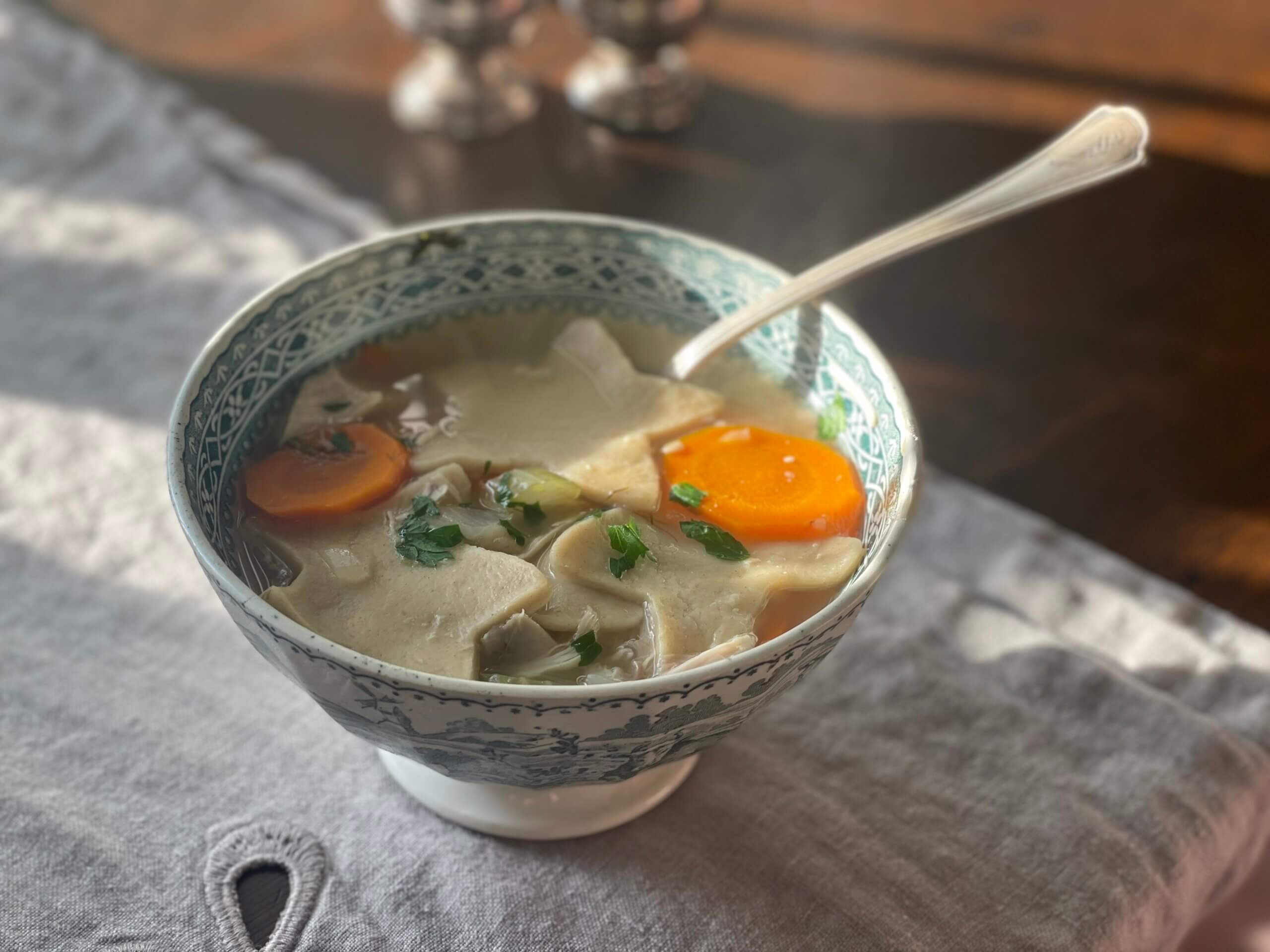 How to make an all-star chicken soup with just the right amount of salt ...