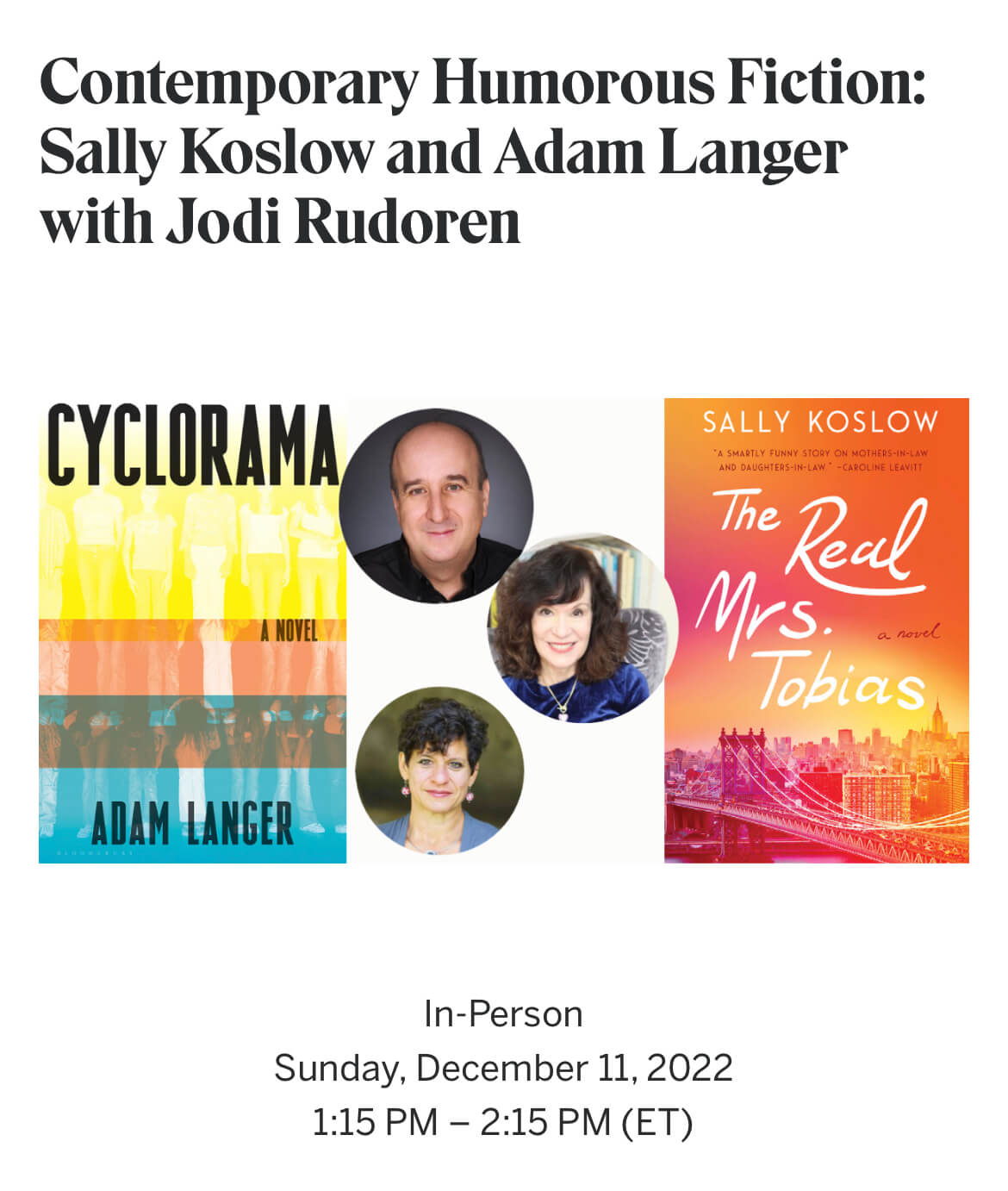 Contemporary Humorous Fiction – The Forward