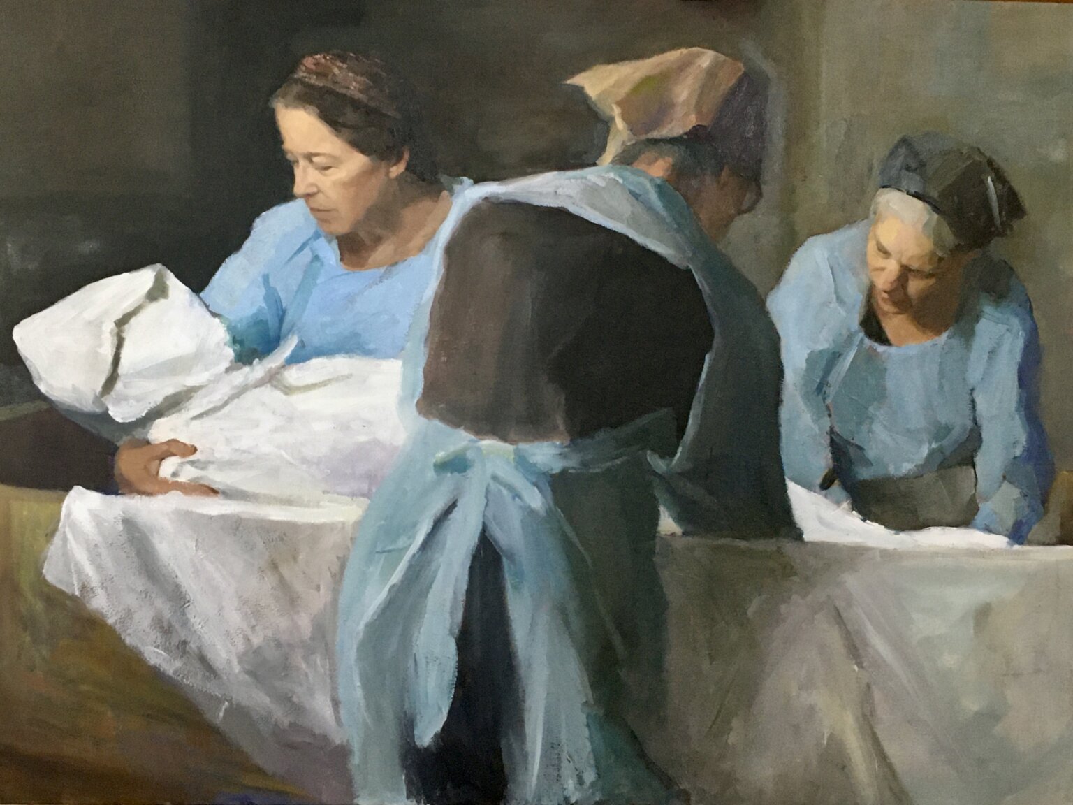 Jewish burial rituals inspire an artist