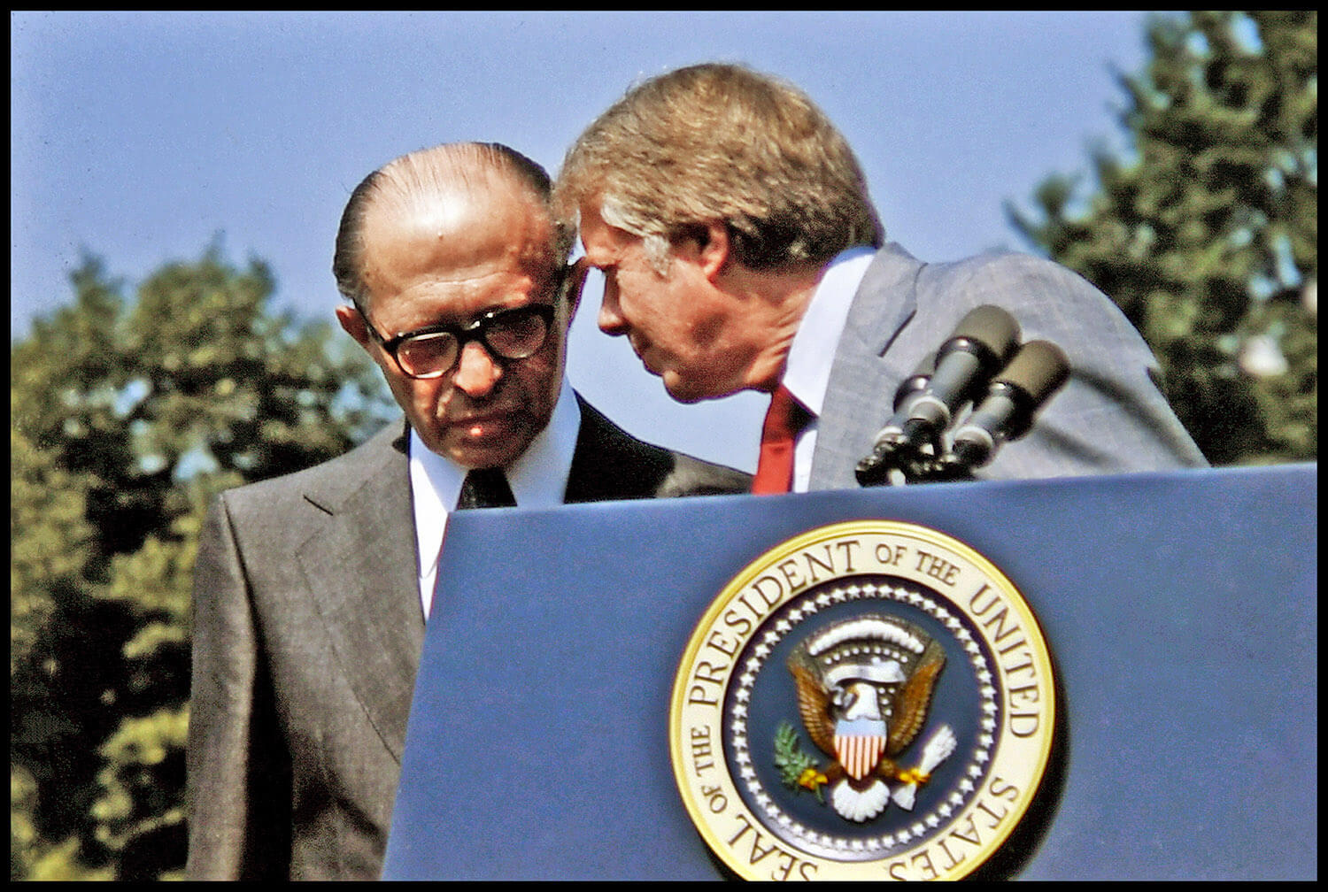 Jimmy Carter's Camp David victory, in photos – The Forward