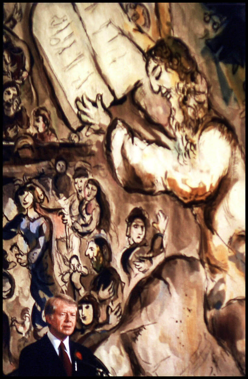 Jimmy Carter's Camp David victory, in photos – The Forward