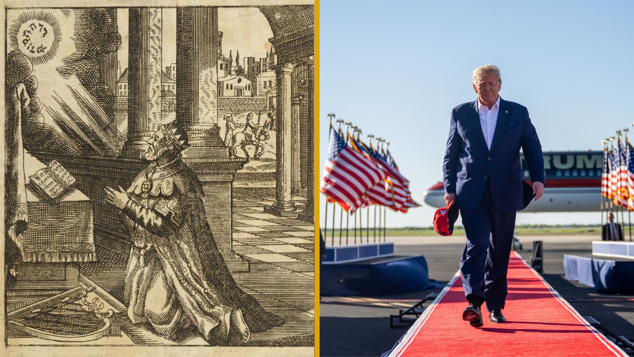 Just how similar are Trump and King David, really? – The Forward
