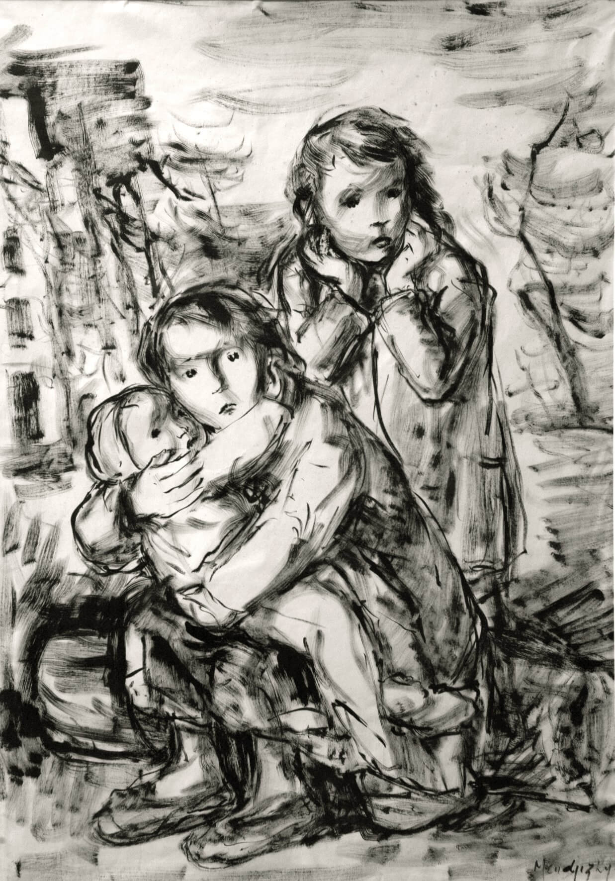 The Warsaw ghetto uprising, in paintings – The Forward