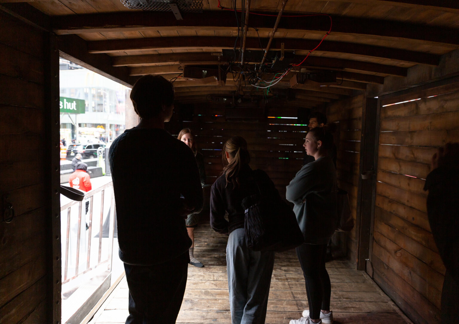 In Times Square, a Holocaust cattle car – The Forward