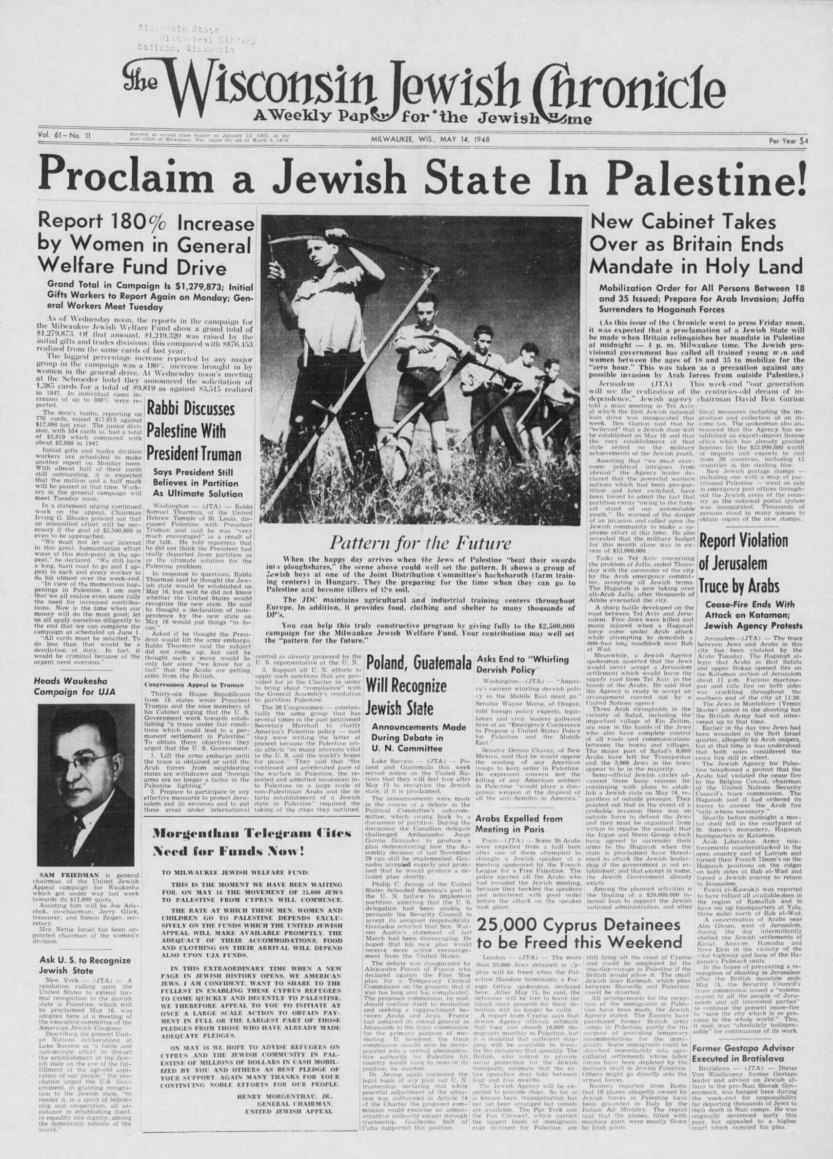 How the media covered Israel's independence day – The Forward