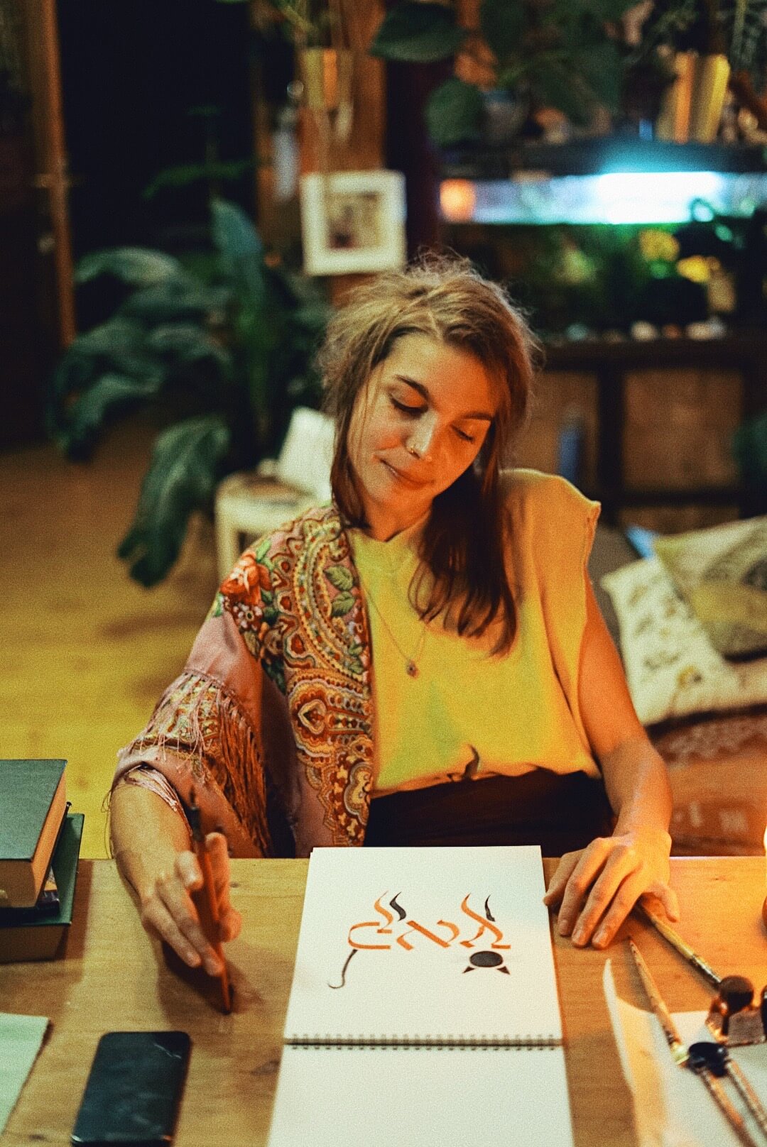 Meet the Yiddish calligrapher who blends watercolors with words – The ...