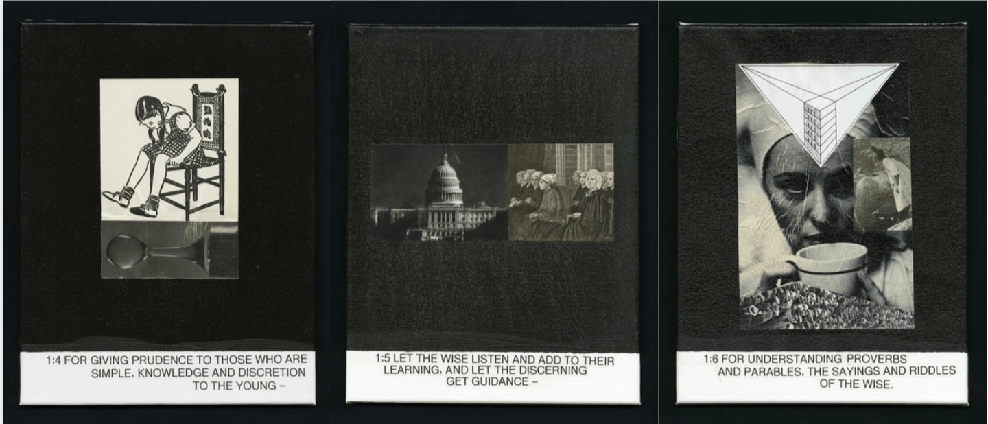 Artist Archie Rand specializes in commandments and proverbs – The Forward