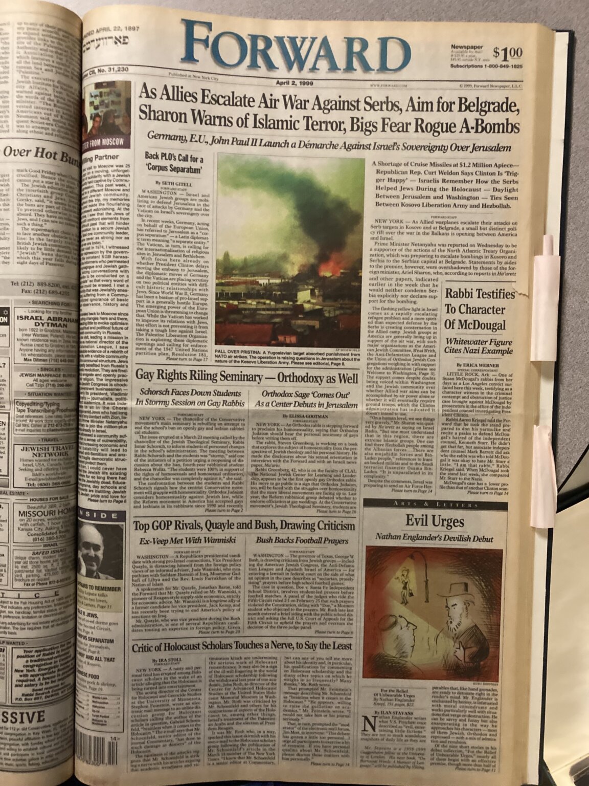 From the archive: Orthodox Rabbi Steve Greenberg comes out – The Forward