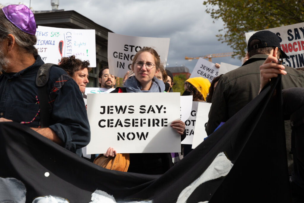 Amid divides, left-wing Jews find unity warning against 'genocide'