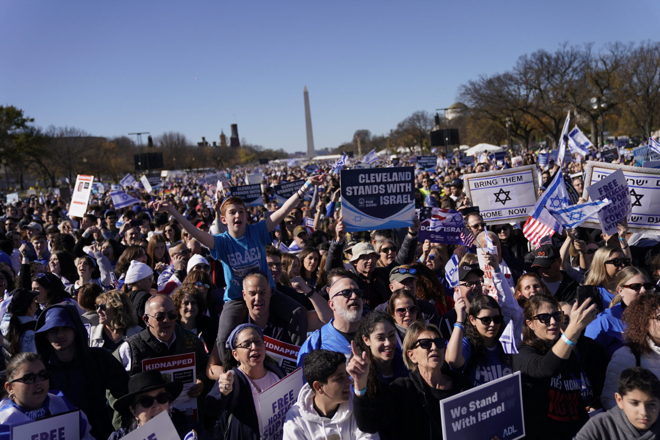 March for Israel attendees say they delivered a powerful message – The ...