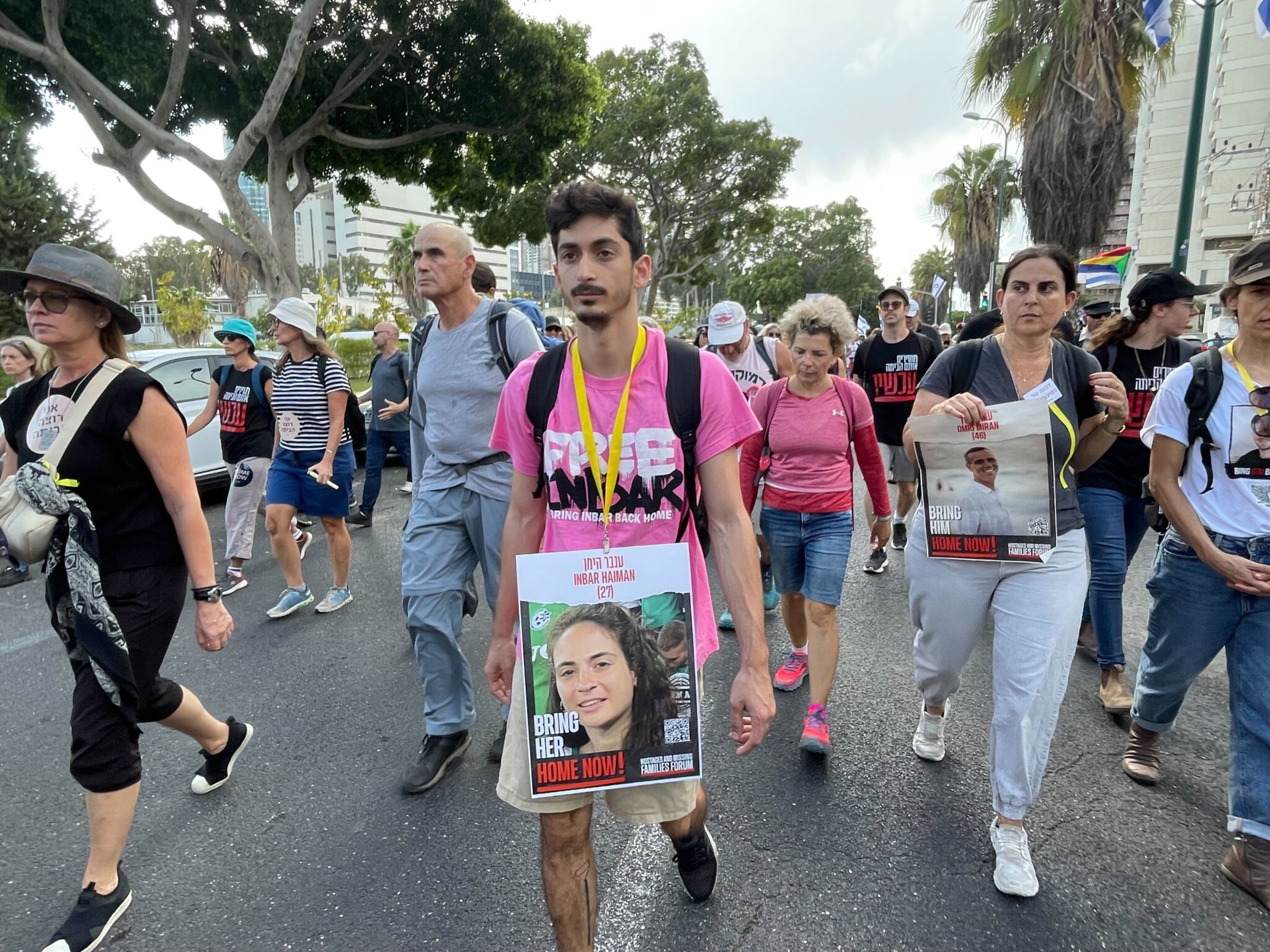 Families of Gaza hostages begin 5-day march to push for release – The ...