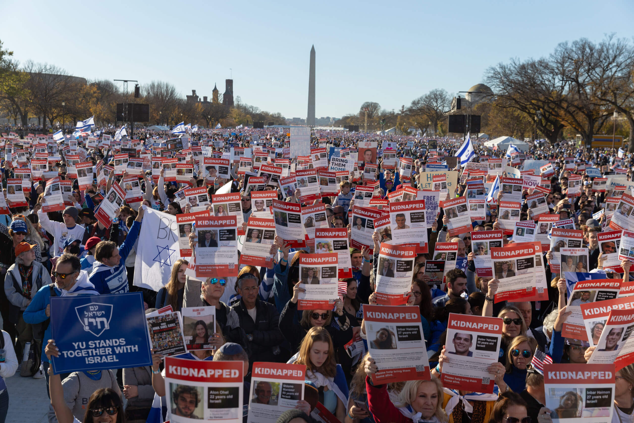 Rally for Israel brings message of solidarity to Washington – The Forward