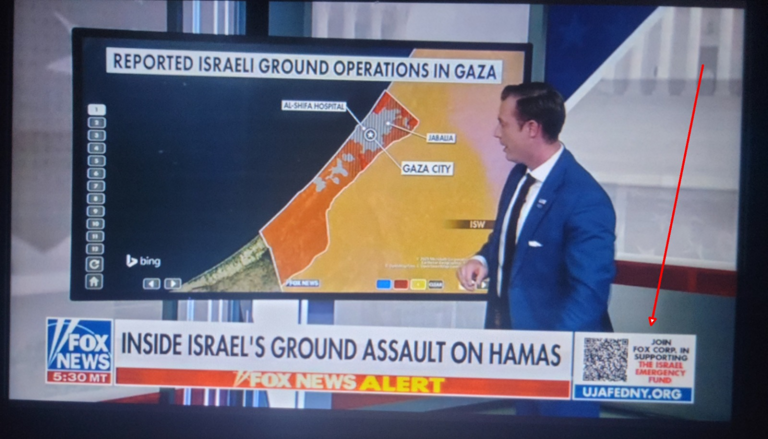 Fox News raises money for Jewish federation's Israel fund