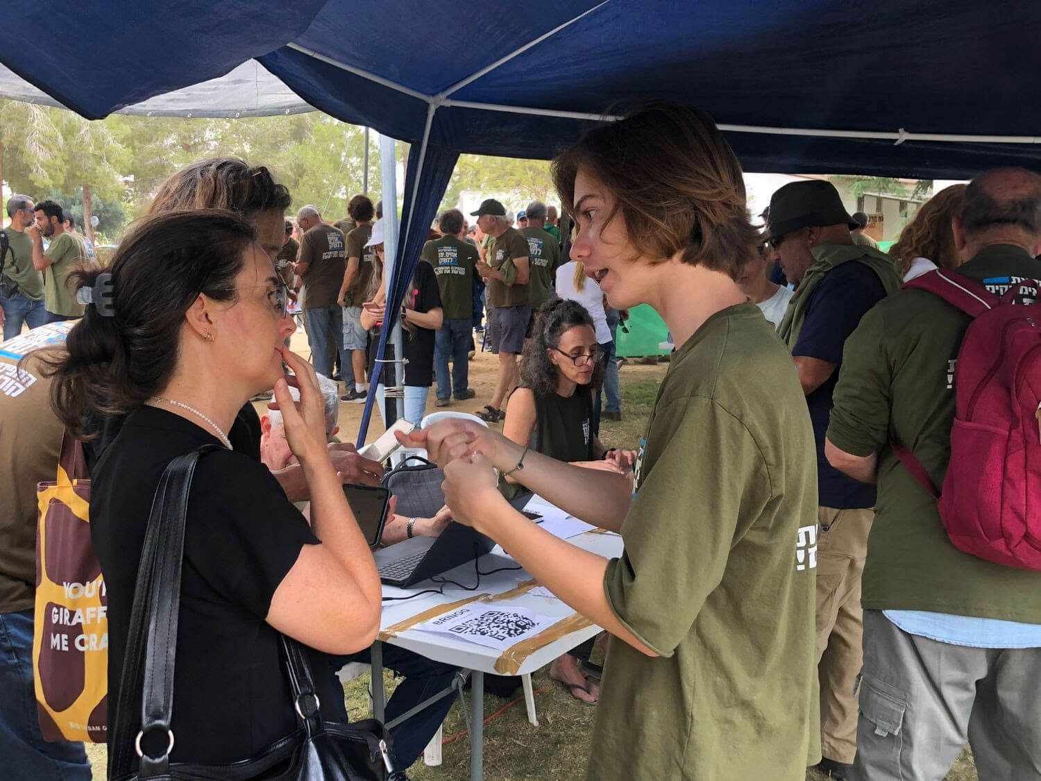 Israeli high school students share their experiences since Oct. 7.– The ...