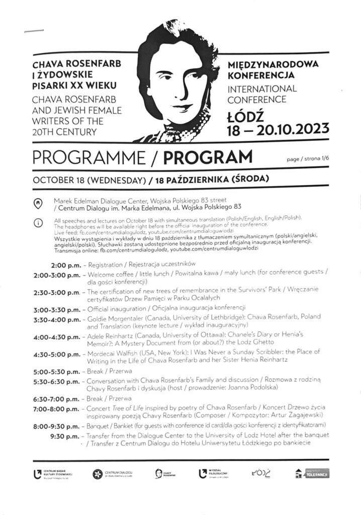 Why this is the year to celebrate Chava Rosenfarb – The Forward