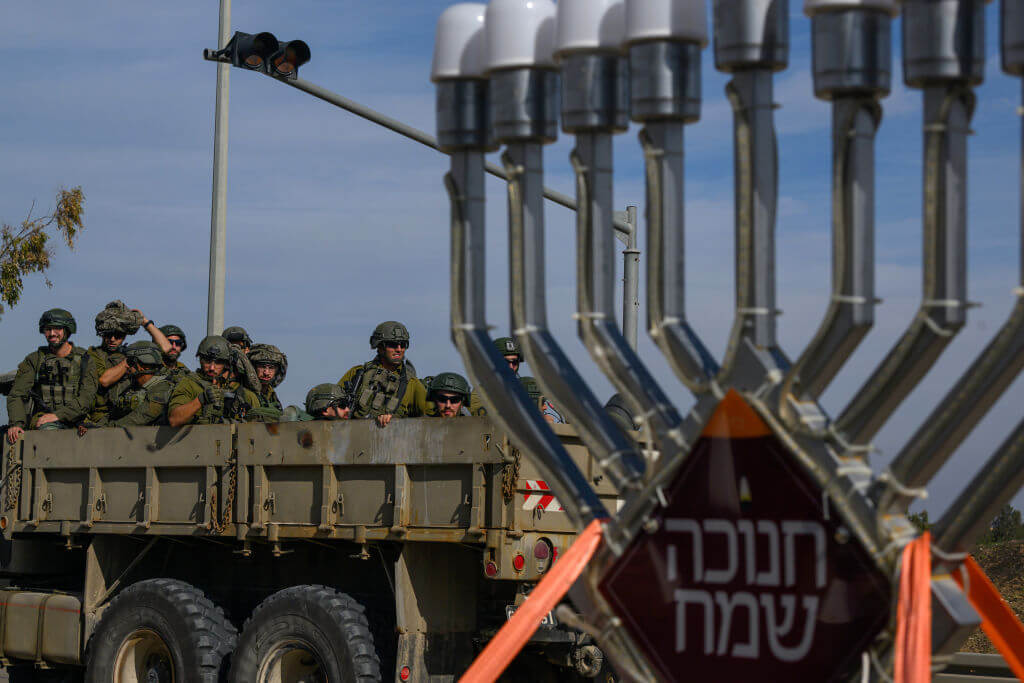 What the Hanukkah prayer has to teach us about the war – The Forward