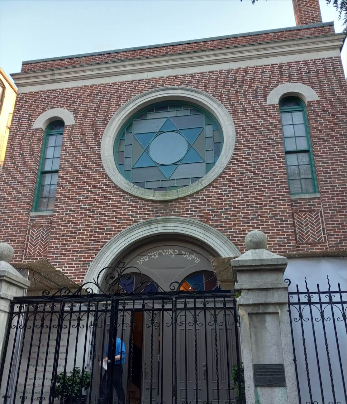 It looks like a church, but murals reveal this shul's Jewish identity ...