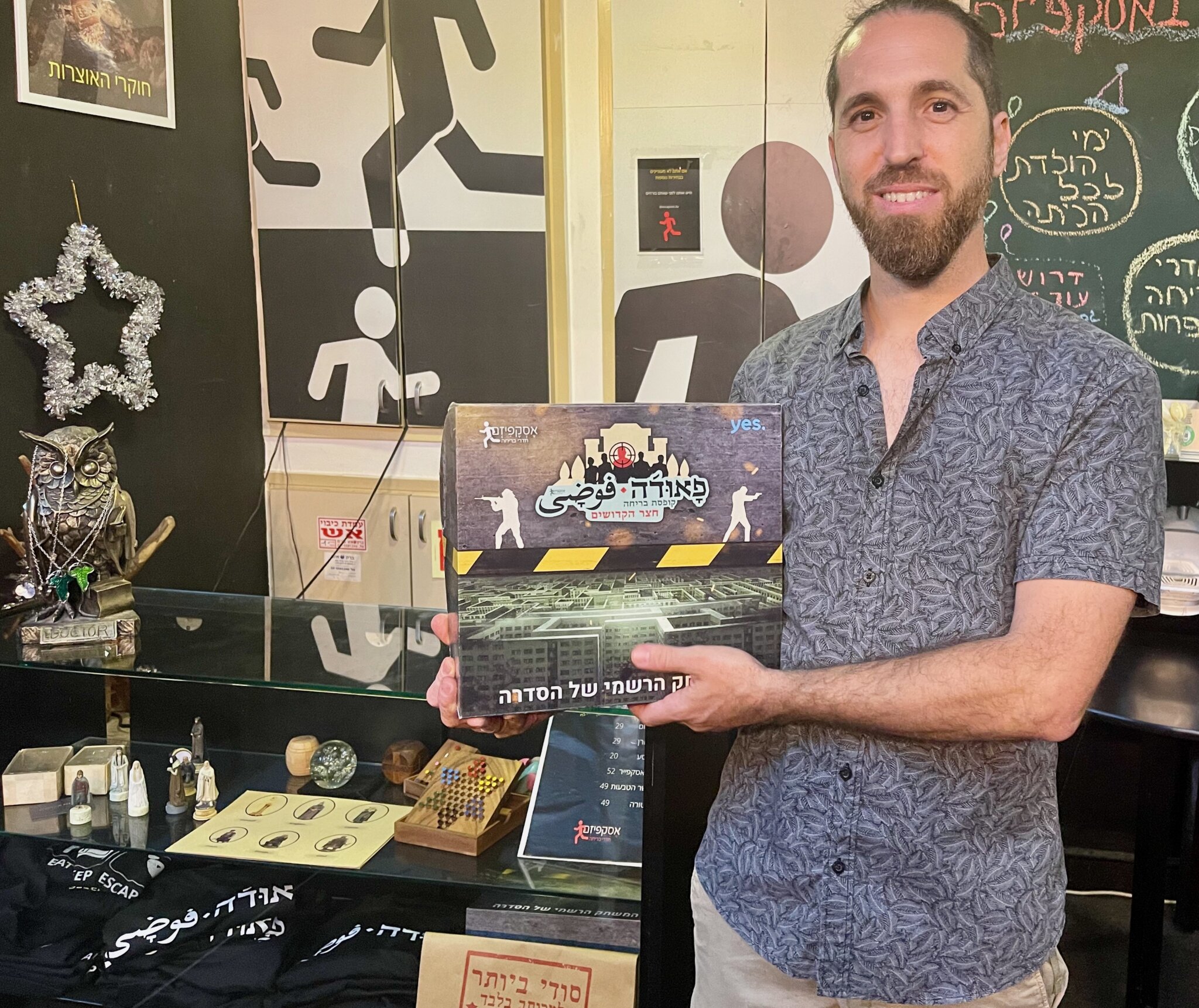 Escaping Gaza, for fun: Israeli 'escape rooms' mimic Gaza war – The Forward