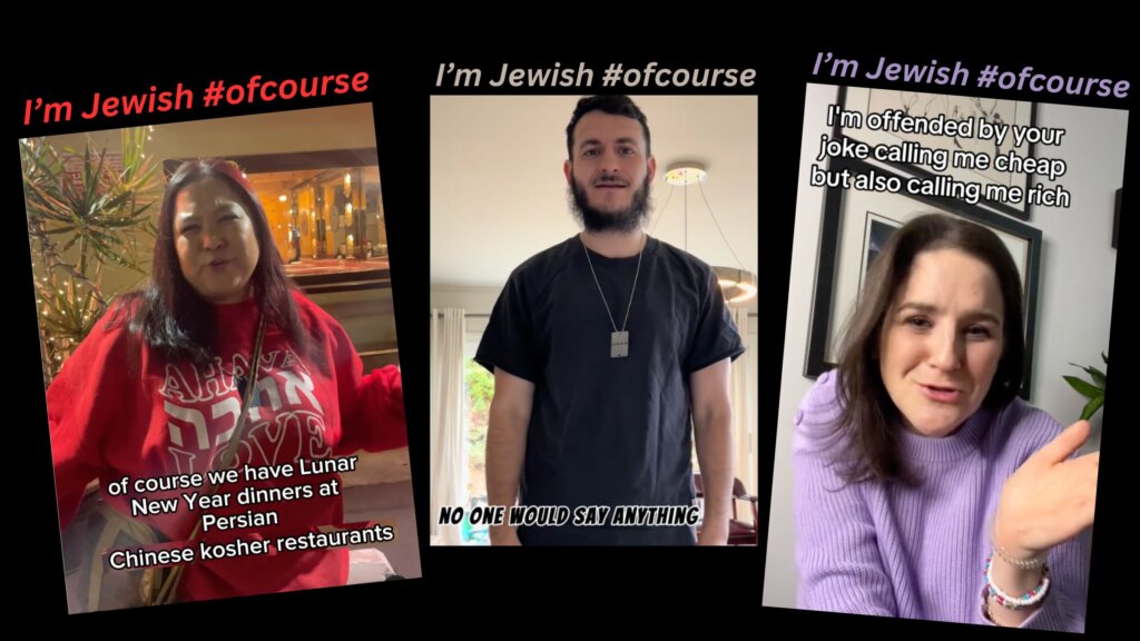 Jewish voices use #ofcourse TikTok trend to comment on Oct. 7 – The Forward