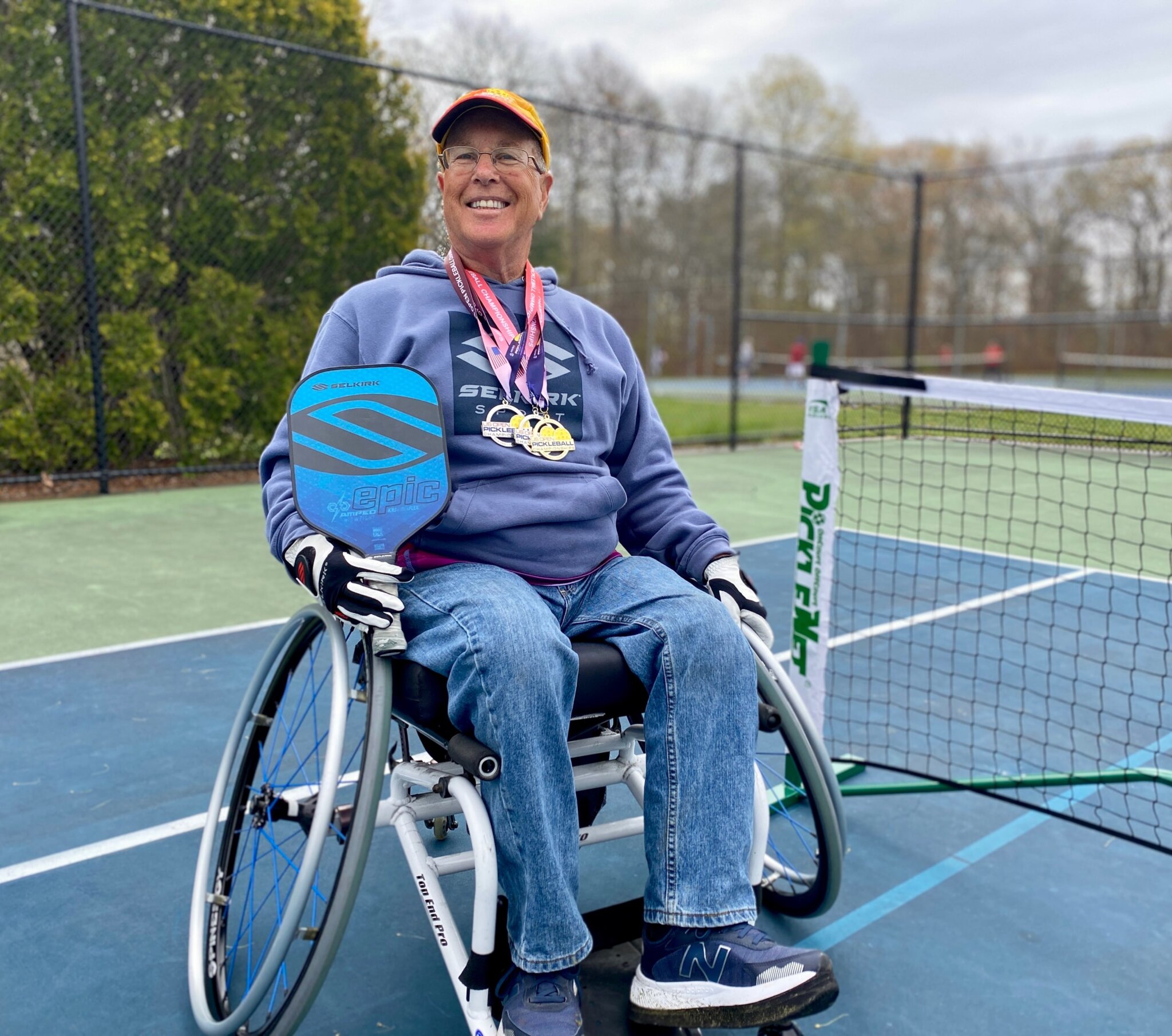 At 70, Michael Lipp just won big at a national pickleball tournament ...
