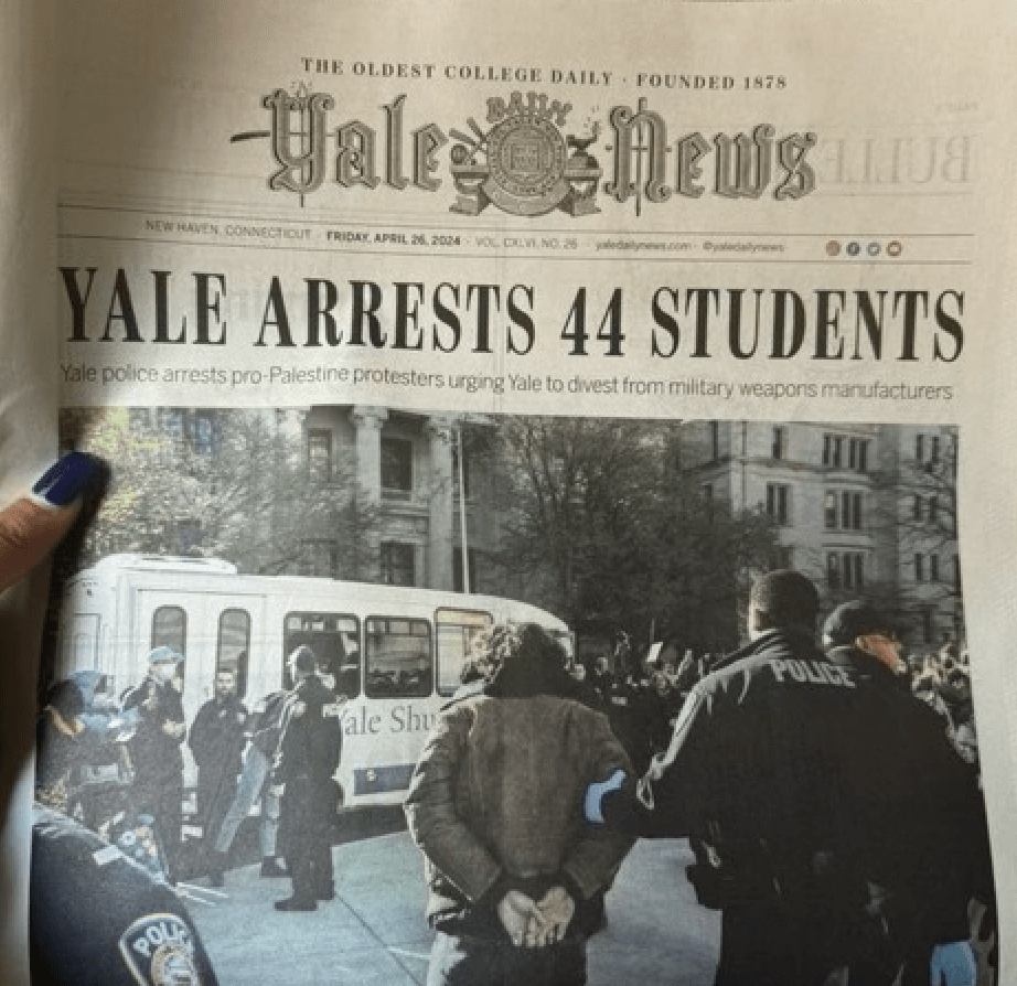 Student journalists serve on the frontlines of campus protests– The Forward