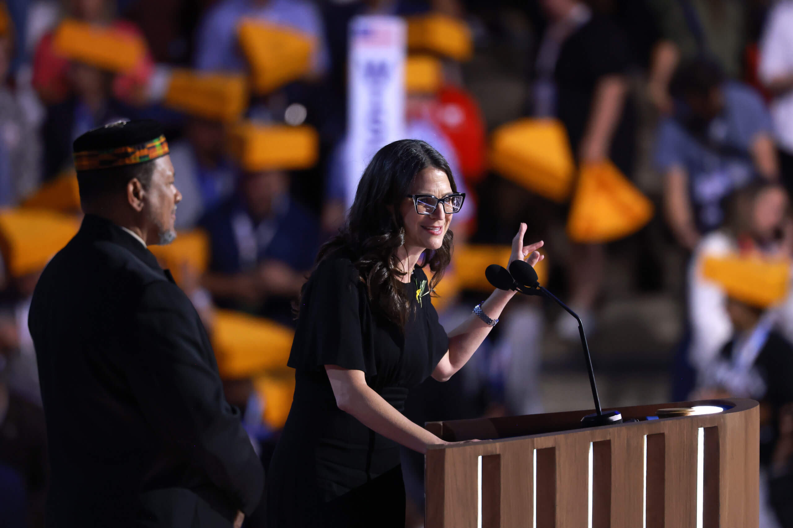 DNC: Rabbi Sharon Brous prays for Israelis and Palestinians – The Forward