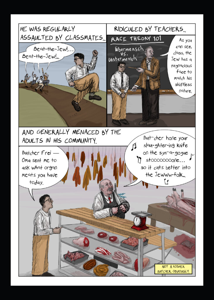 New graphic memoir on the Holocaust and assimilation – The Forward