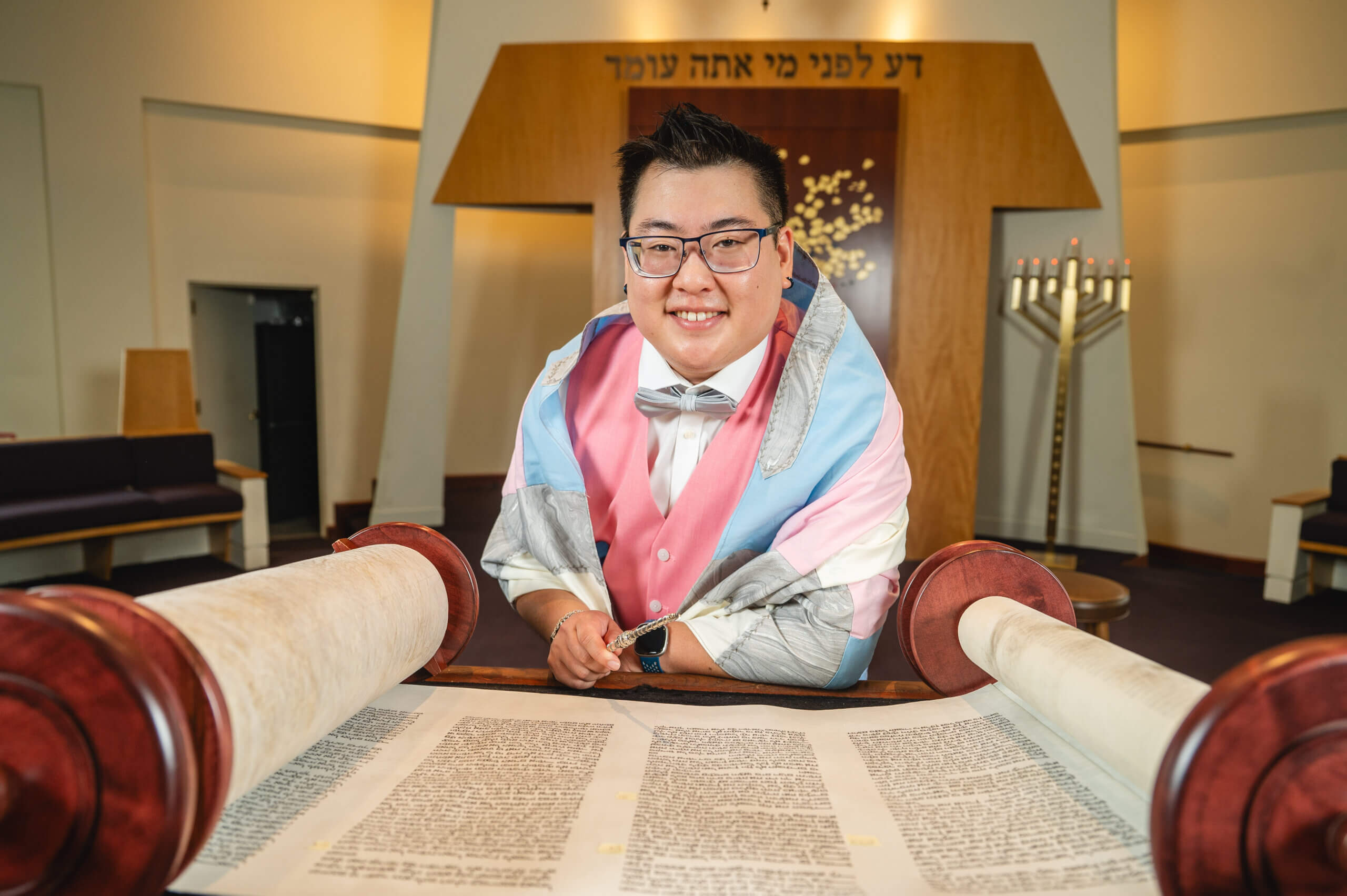 A gender-affirming bar mitzvah for a transgender man – The Forward