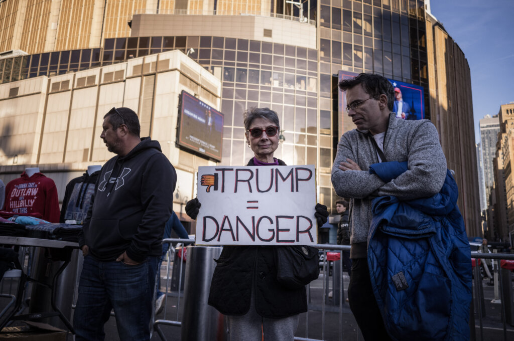 Trump's MSG rally made the stakes clear for Jewish voters – The Forward