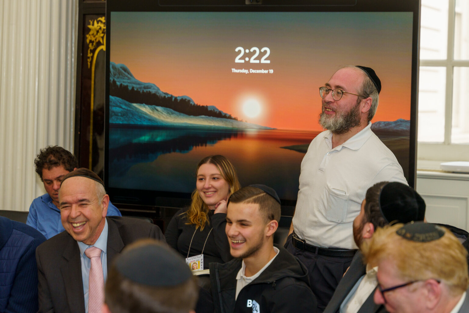 NYC mayor Eric Adams touts accomplishments to Jewish media – The Forward