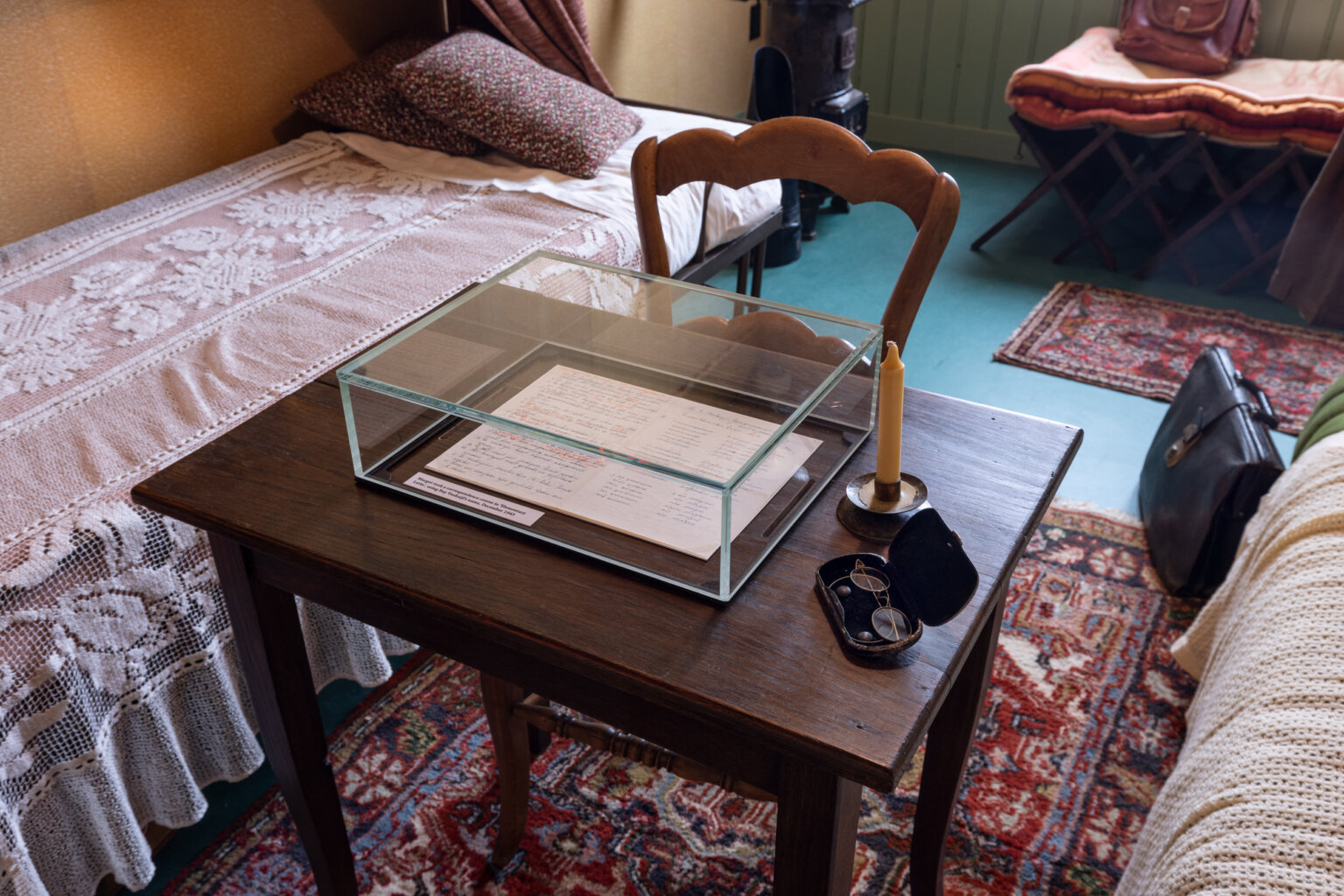 In a place Anne Frank never saw, a recreation of her 'Secret Annex ...