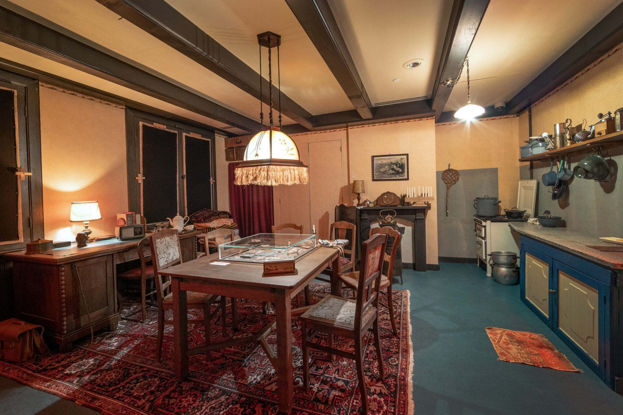 In a place Anne Frank never saw, a recreation of her 'Secret Annex ...