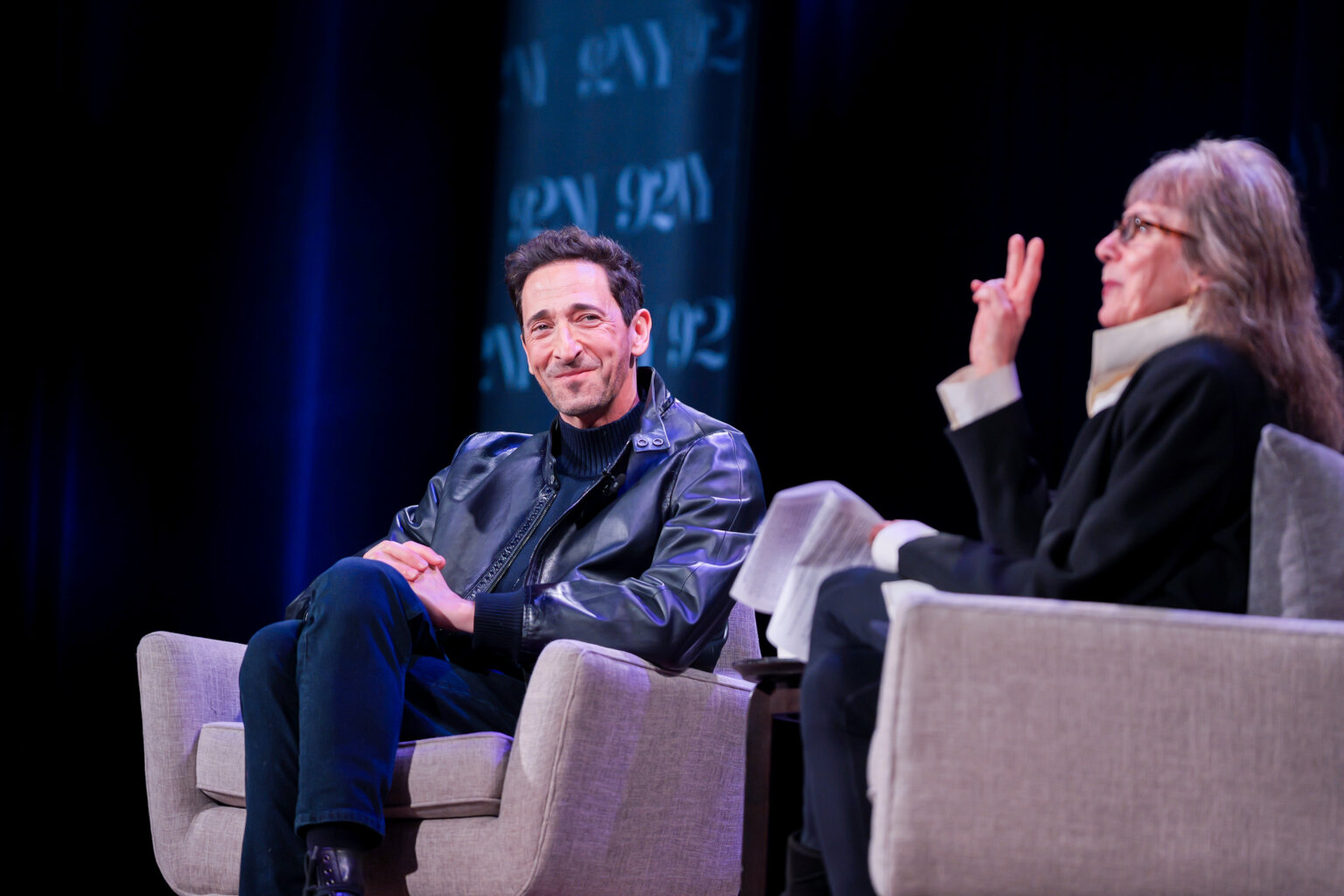 At the 92NY, Adrien Brody discusses 'The Brutalist' performance – The Forward