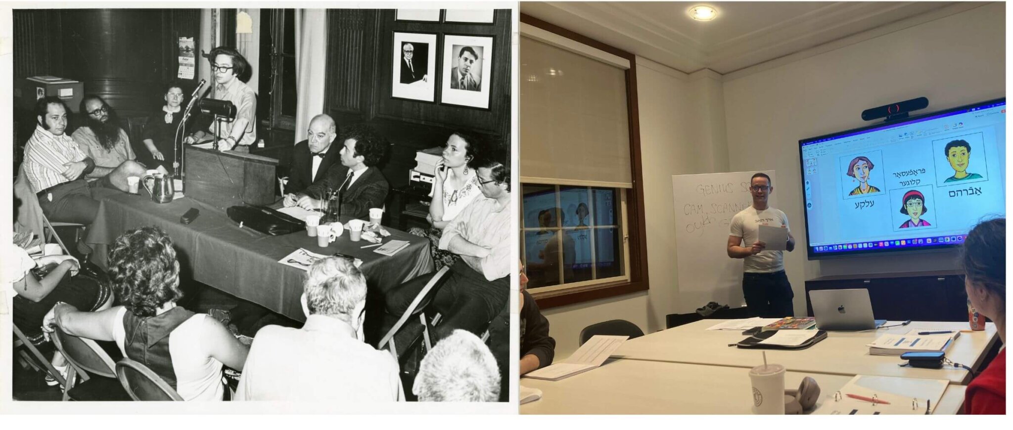 A Yiddish institute tuns 100 — Jews are still finding themselves there ...