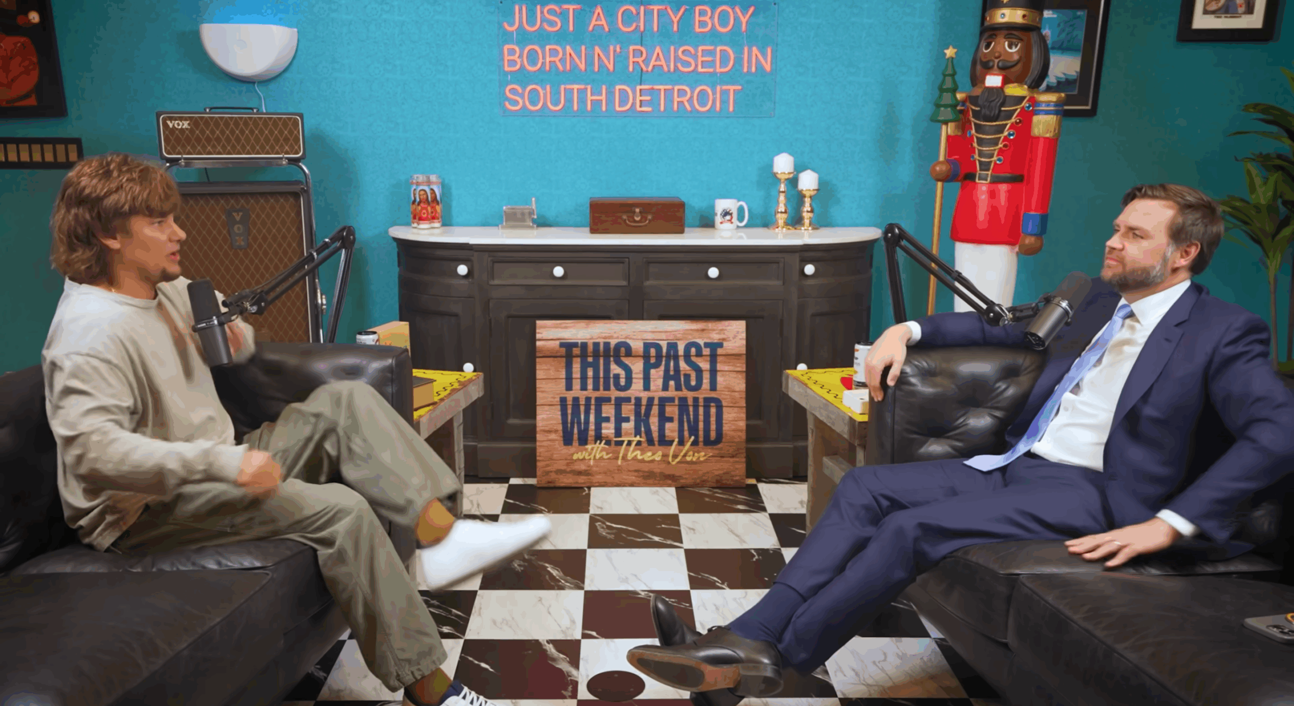 Theo Von talks Israel, Gaza and Hamas with JD Vance: ‘I’ve called it a ...